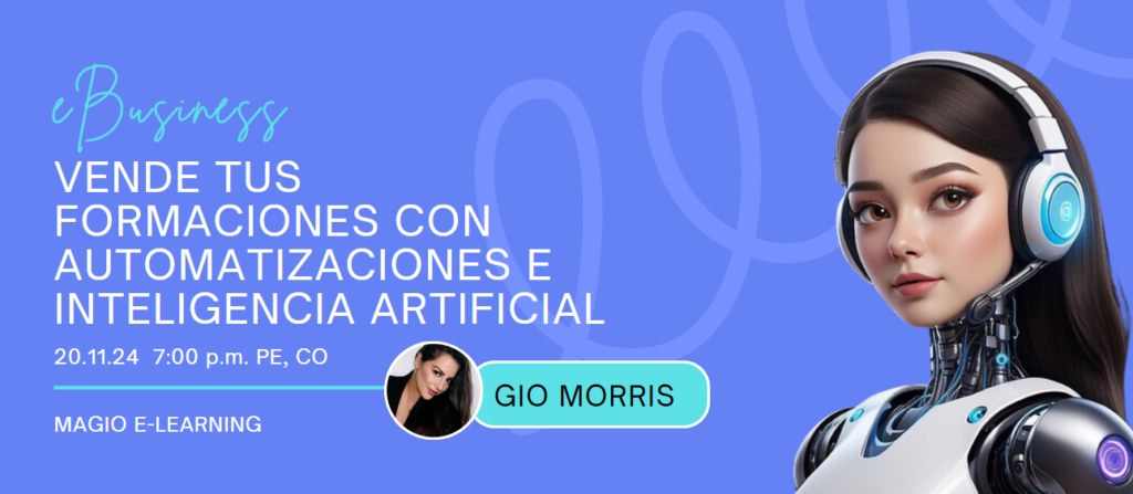 Vende tus formaciones con Automatizaciones e IA - Magio E-learning